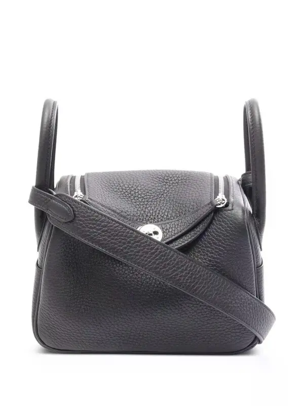 Hermès Mini Lindy Tote Bag - Black
