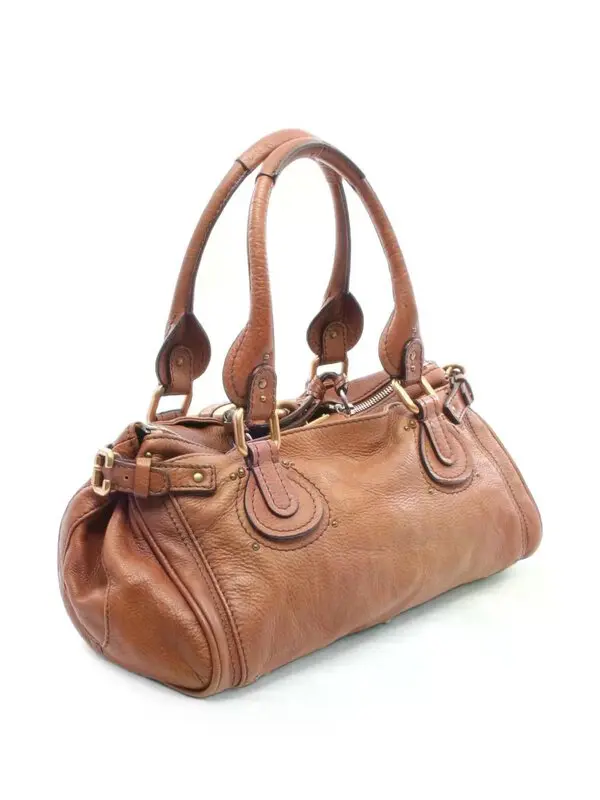Chloé Paddington Padlock Tote Bag - Brown