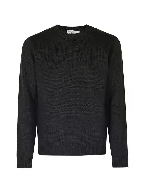 ROBERTO COLLINA Ribbed-knit Crew-neck Sweater