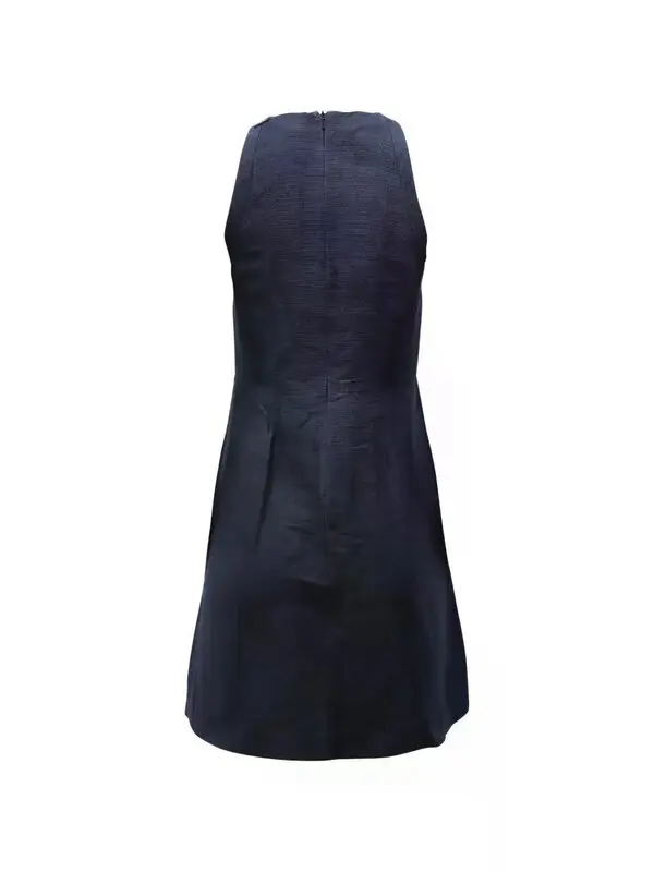 Max Mara Halterneck Sleeveless Textured Dress