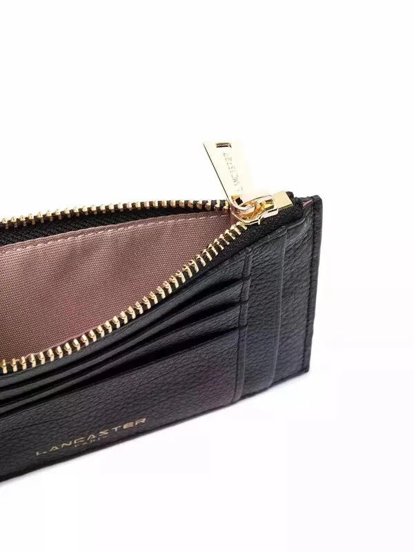 LANCASTER Embossed Logo Leather Wallet