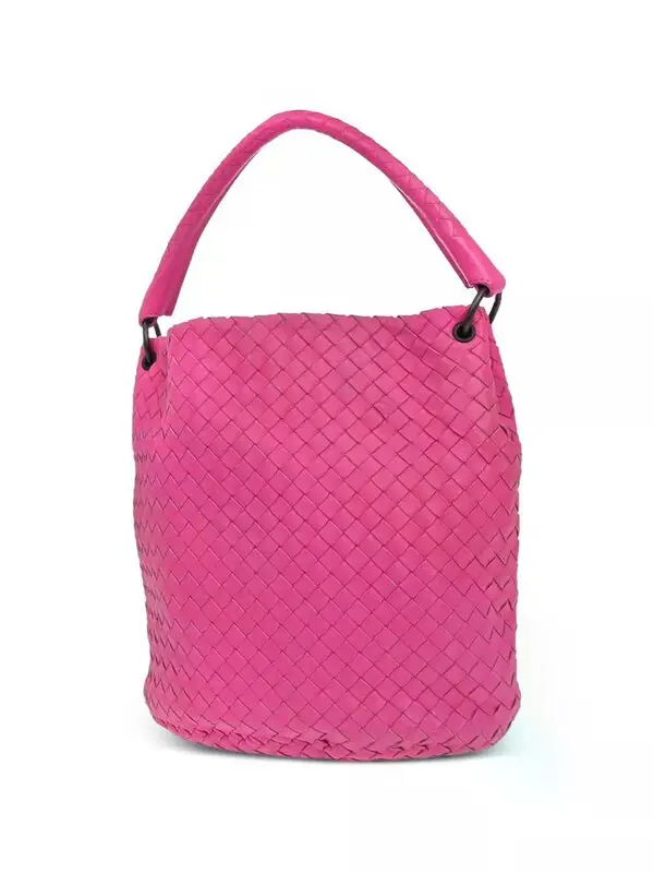 Bottega Veneta 2010s Intrecciato Shoulder Bag