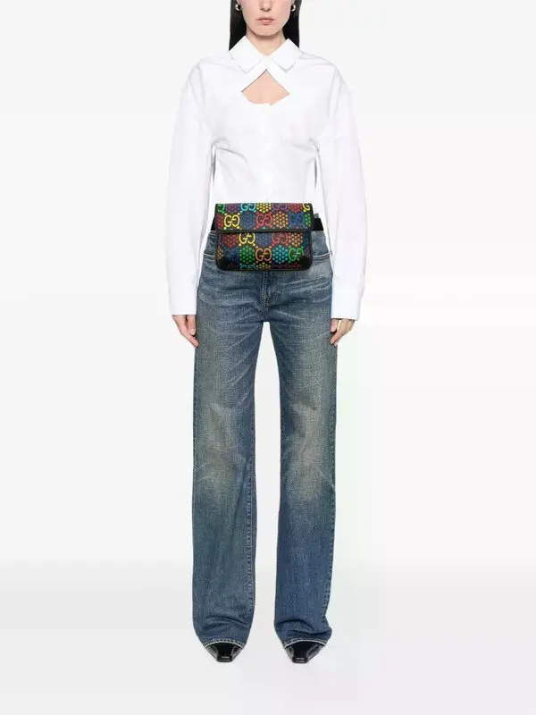 Gucci Gg Supreme Psychedelic Belt Bag