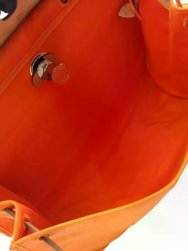 Hermès 2012 Mm Herbag Zip Handbag - Orange