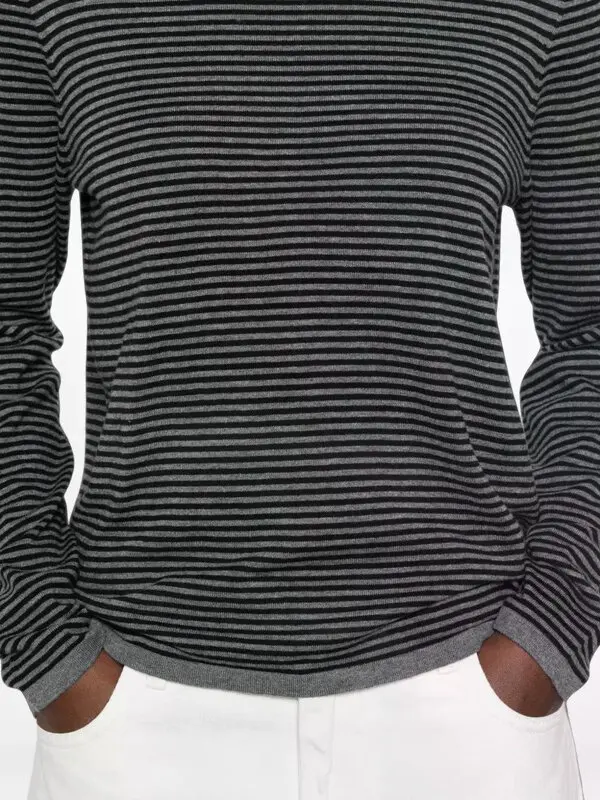 YERSE Striped Cotton T-shirt