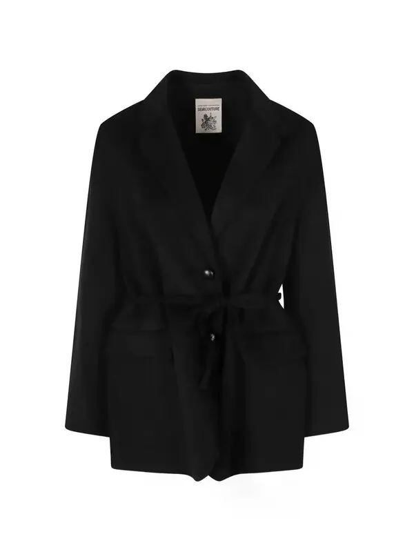 SEMICOUTURE Corine Belted Blazer