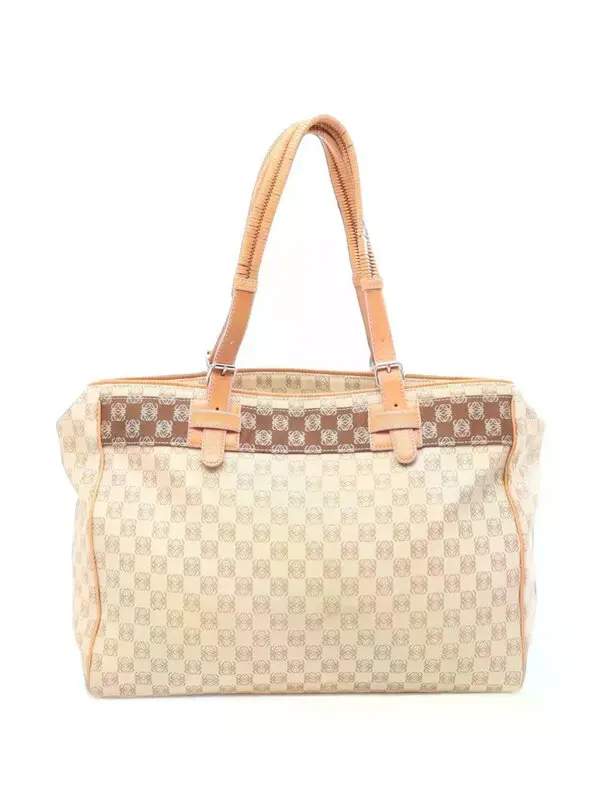 Loewe Anagram Canvas Tote Bag