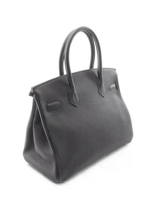 Hermès 2021 Togo Birkin Tote Bag - Black
