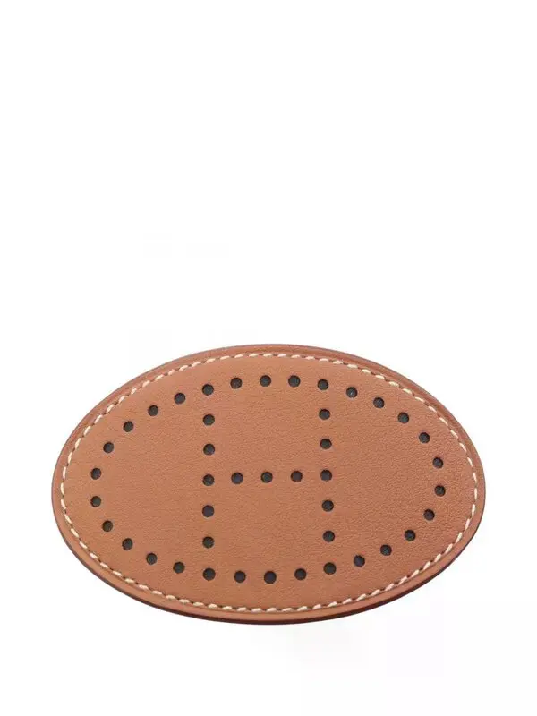 Hermès Leather Hair Clip - Brown
