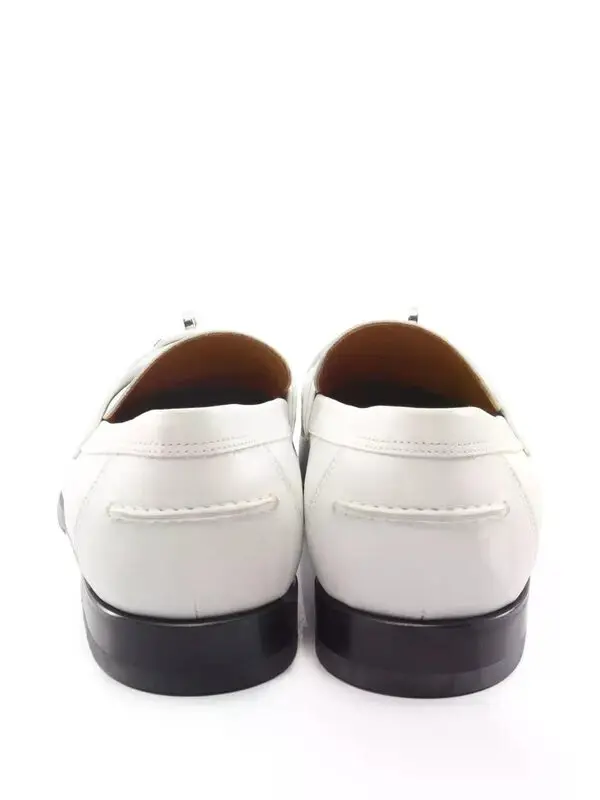 Hermès Leather Kelly Buckle Loafers