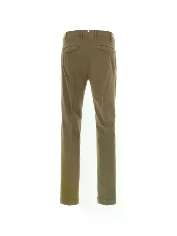 PT TORINO Pleated Detail Trousers - Brown