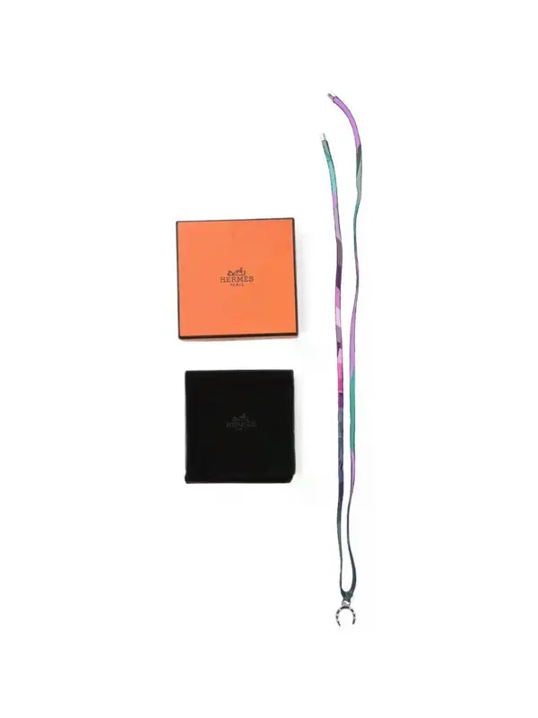 Hermès Tourbillon Horseshoe Pendant Necklace