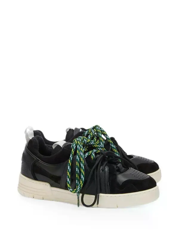Moschino Panelled Lace-up Sneakers