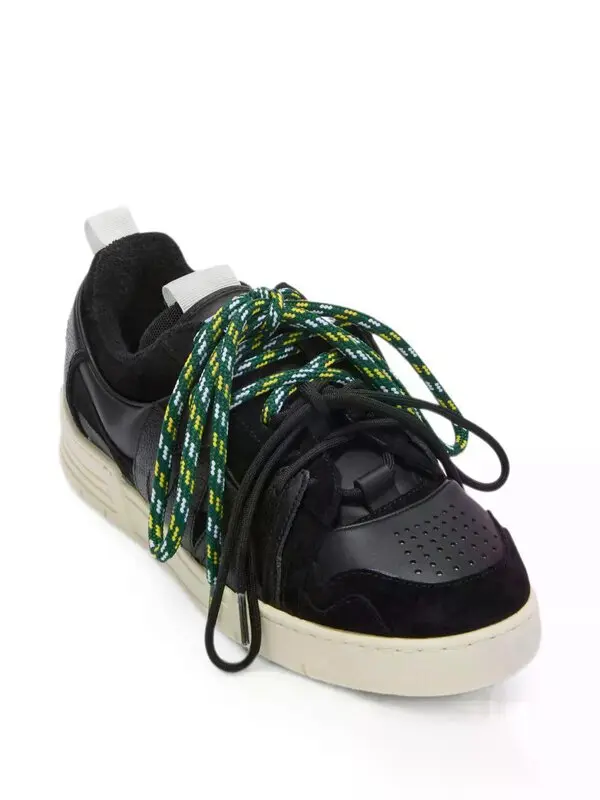 Moschino Panelled Lace-up Sneakers