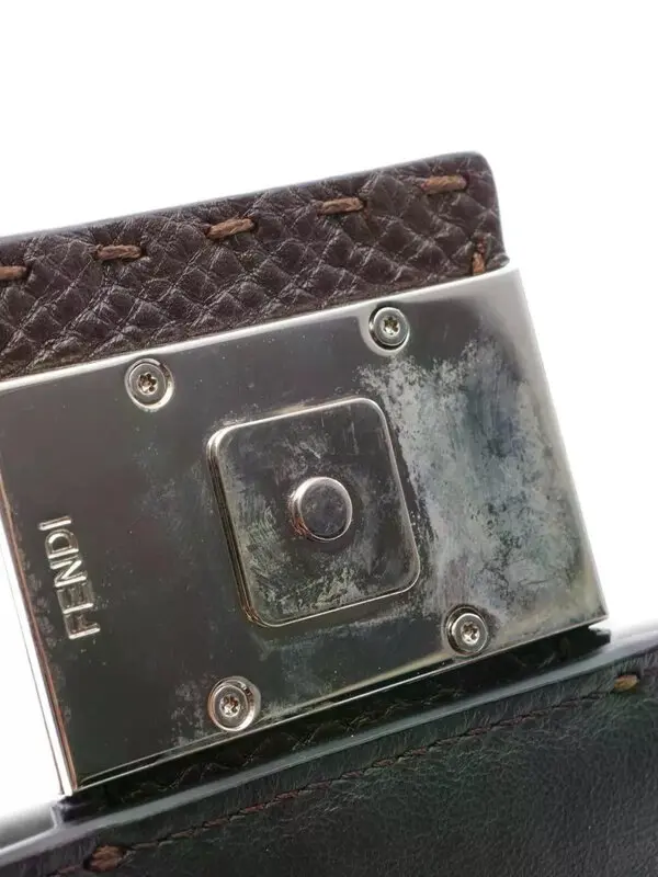Fendi Selleria Ff Logo Shoulder Bag