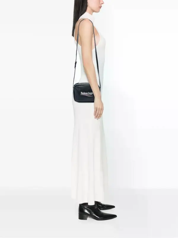 Balenciaga Campaign Logo Everyday Camera Bag Xs Crossbody Bag