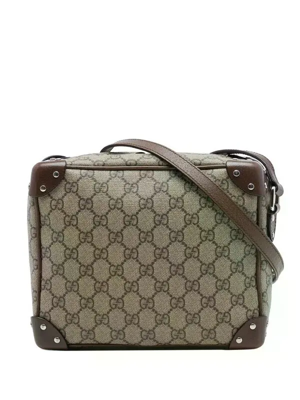 Gucci Gg Supreme Soft Trunk Crossbody Bag