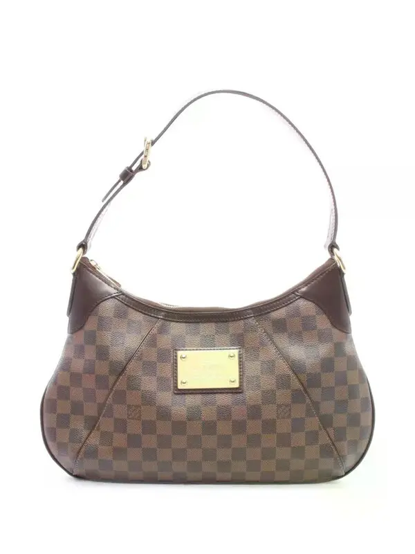 LOUIS VUITTON Damier Ebene Thames Gm Shoulder Bag