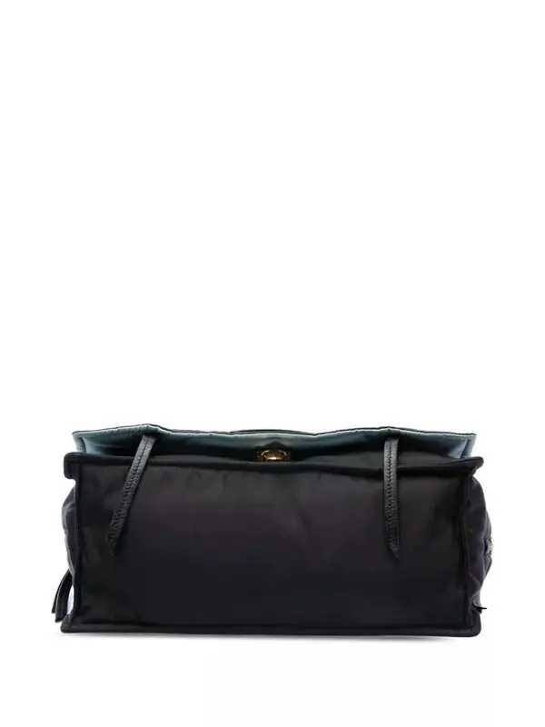 Prada 2017 Tessuto Etiquette Satchel