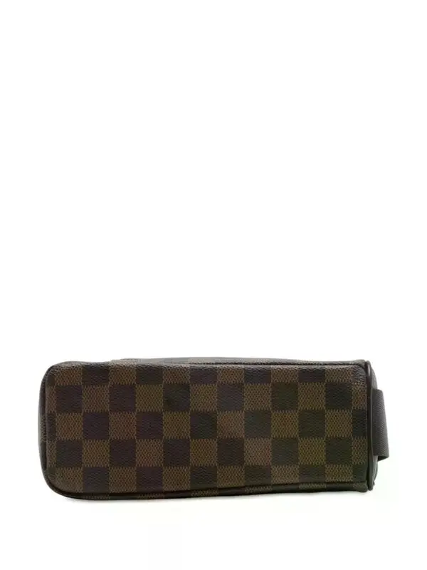 LOUIS VUITTON 2008 Damier Ebene Olav Pm Crossbody Bag