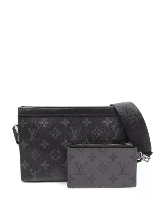 LOUIS VUITTON 2010s Gaston Monogram Eclipse Shoulder Bag