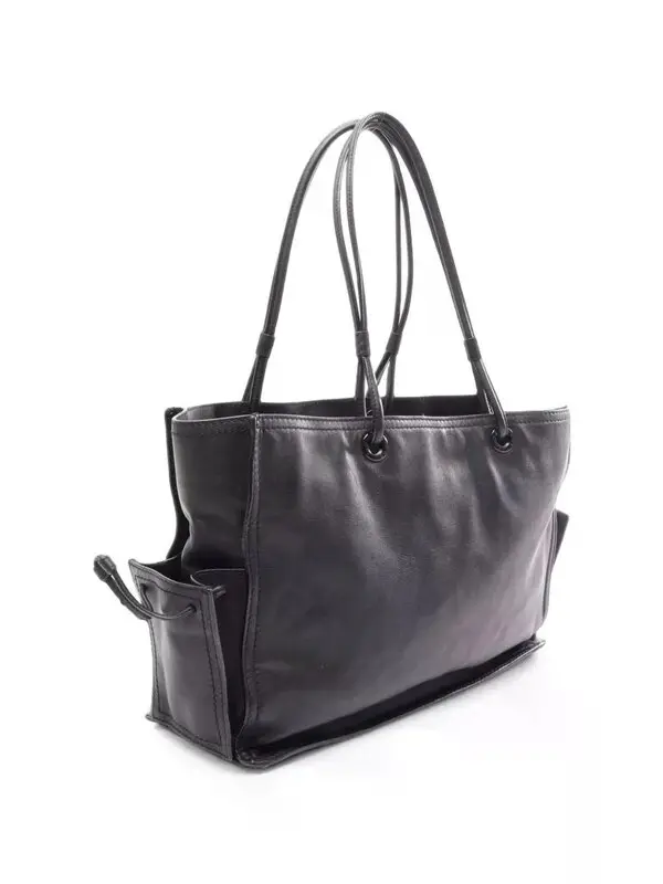 Loewe Calf Leather Crown Logo Tote Bag