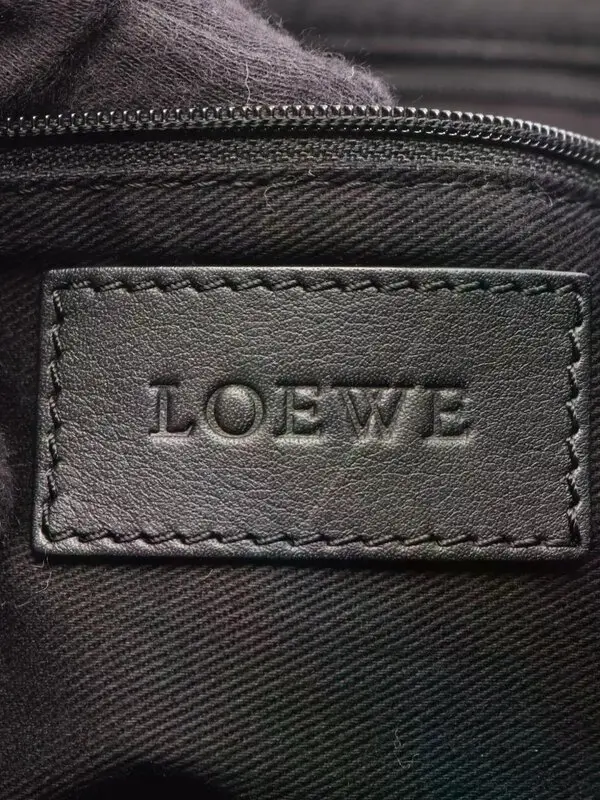 Loewe Calf Leather Crown Logo Tote Bag