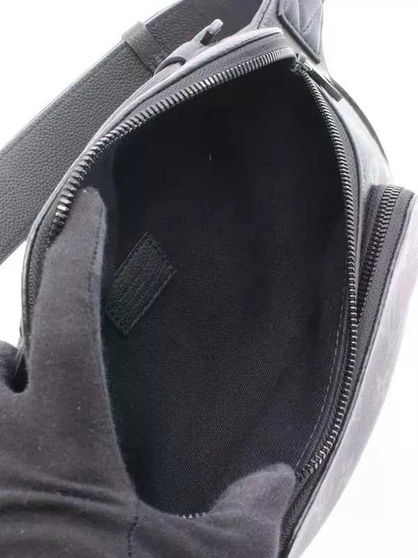 LOUIS VUITTON 2010s Monogram Midnight Leather Belt Bag