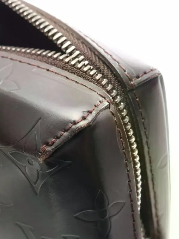 LOUIS VUITTON Monogram Glace Bobby Leather Messenger Bag