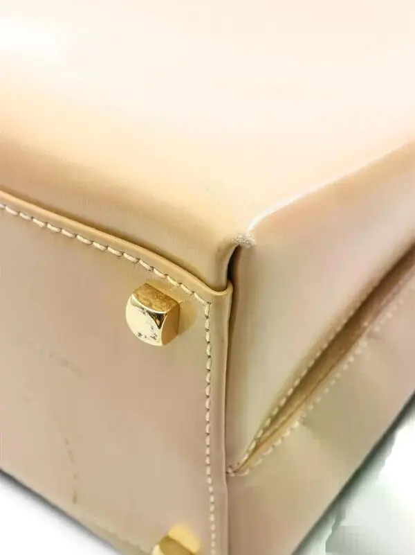 FERRAGAMO Gancini Two-way Leather Tote Bag - Neutrals