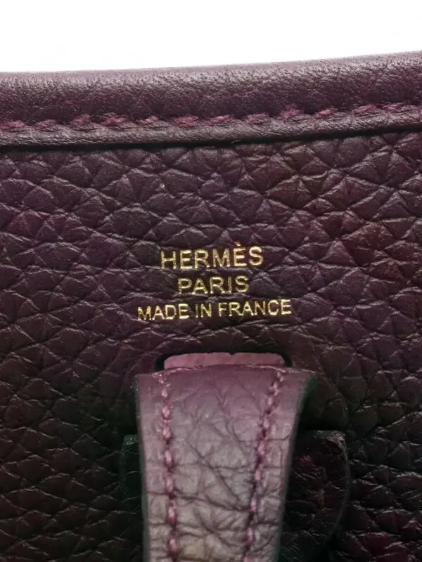 Hermès Evelyne Tpm Shoulder Bag - Purple