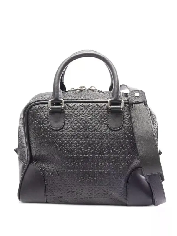 Loewe Amazona Anagram Tote Bag - Black