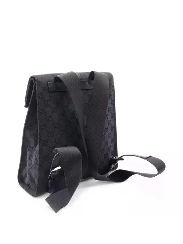 Gucci 2000s Gg Canvas Backpack