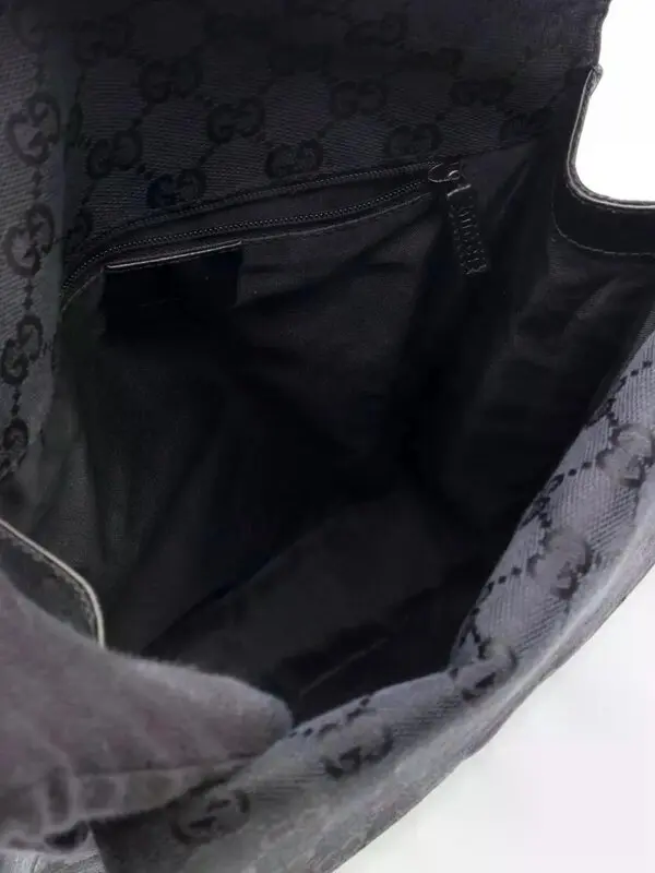 Gucci 2000s Gg Canvas Backpack