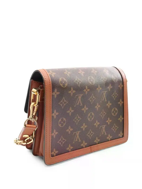 LOUIS VUITTON Dauphine Monogram Shoulder Bag - Brown