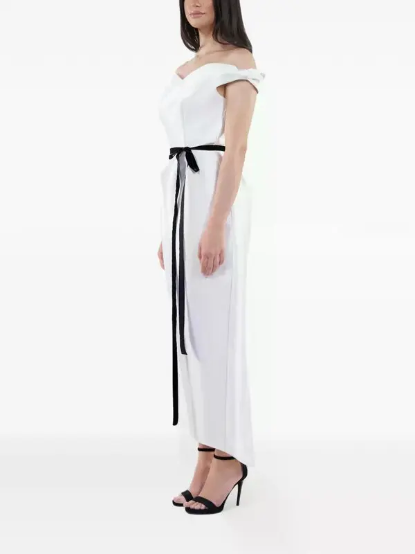ARAFTU Arafatu Off-shoulder Belted Maxi Dress