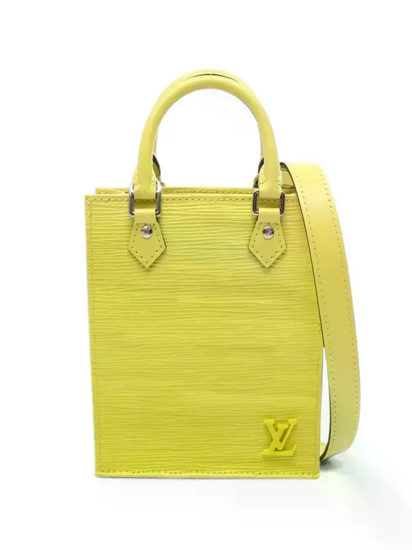 LOUIS VUITTON Petite Sac Plat Epi Cross Body - Yellow