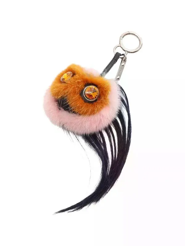 Fendi Bag Bugs Charm - Orange