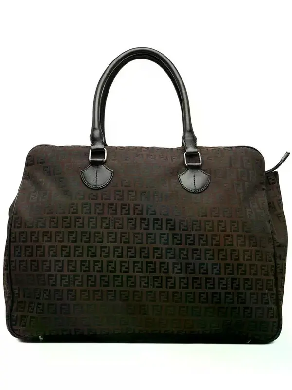 Fendi Zucchino Canvas Business Bag