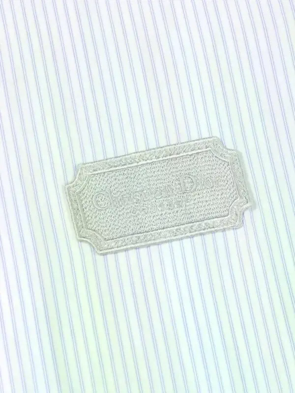 Dior 2010s Striped Logo-patch Shirt