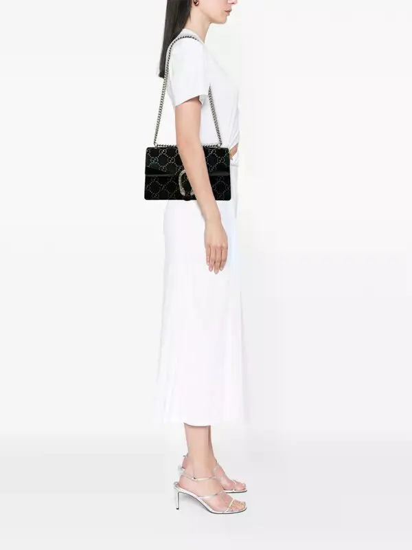 Gucci Gg Velvet Dionysus Shoulder Bag