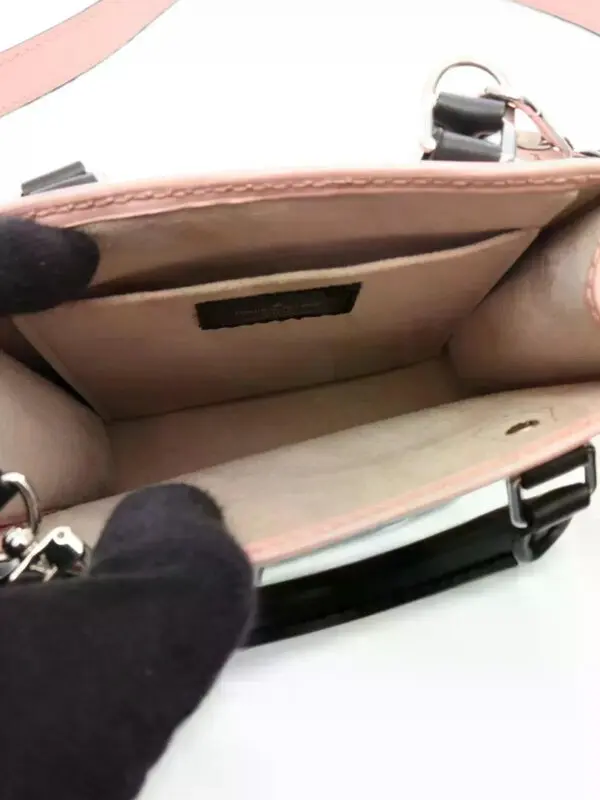 LOUIS VUITTON Petite Sac Plat Epi Handbag