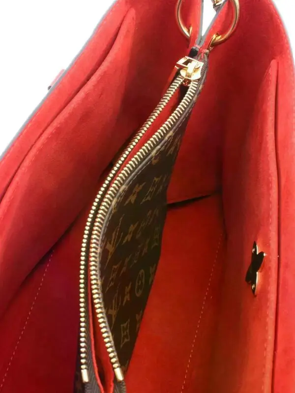 LOUIS VUITTON 2018 Monogram Flower Tote Bag - Brown