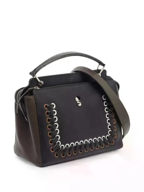 Fendi Dotcom Whipstitch-detailing Crossbody Bag