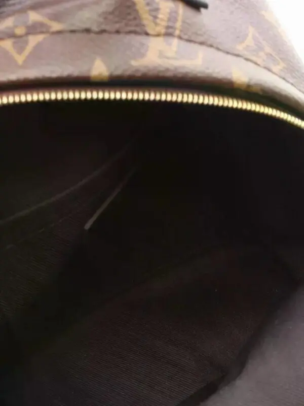 LOUIS VUITTON Mini Palm Springs Monogram Backpack - Brown