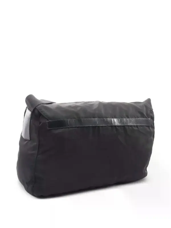 Prada Vela Buckle Messenger Bag
