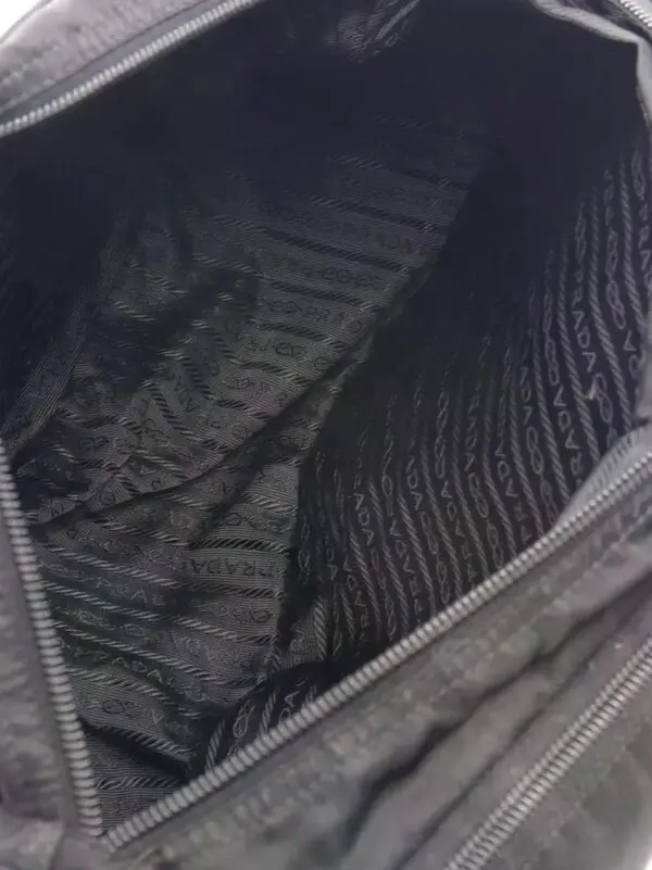 Prada Vela Buckle Messenger Bag