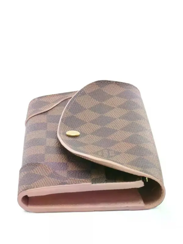 LOUIS VUITTON 2018 Damier Ebene Kaisa Wallet