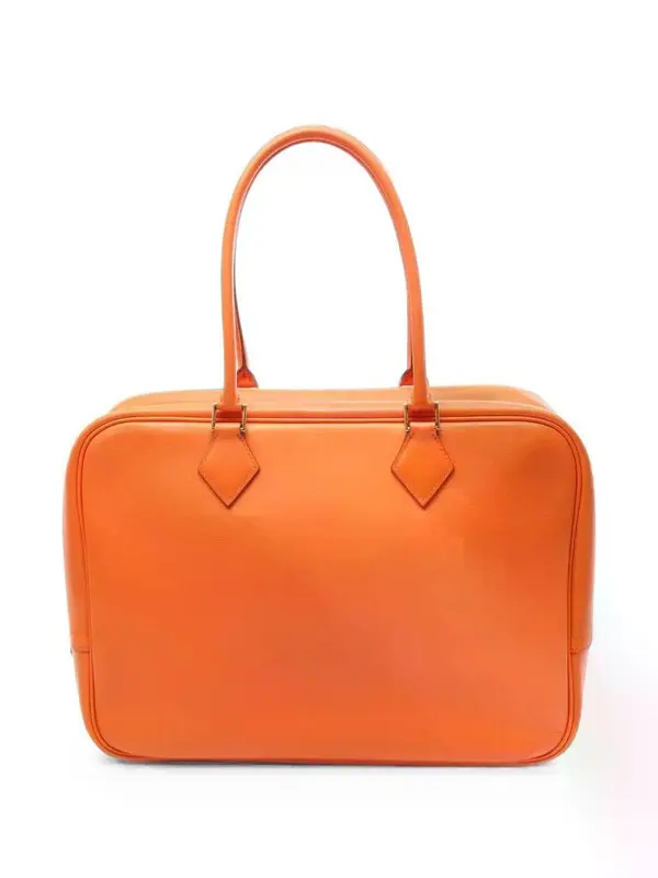 Hermès 1998 32 Plume Handbag - Orange