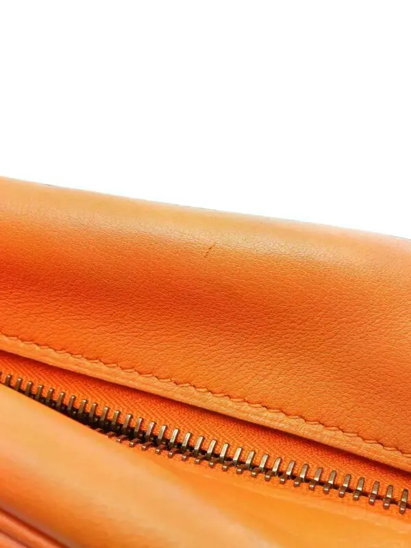 Hermès 1998 32 Plume Handbag - Orange